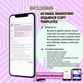 Email Marketing Sequence Templates & Guide - Instant download – Karly ...