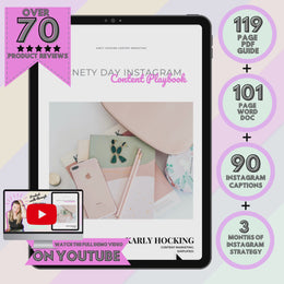 3 Month Instagram Kit - Instant download – Karly Hocking Content Marketing